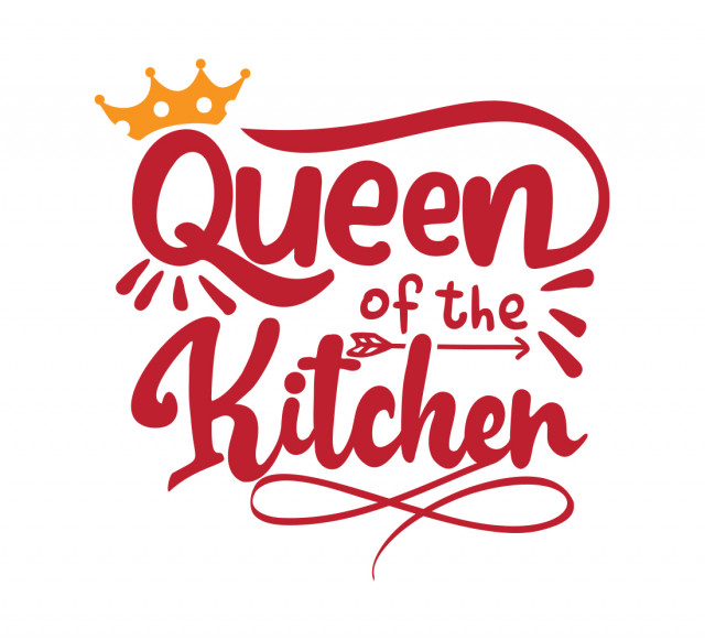 Sticker Bucatarie - Queen of the kitchen