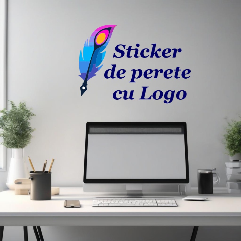 Sticker personalizat cu logoul tau