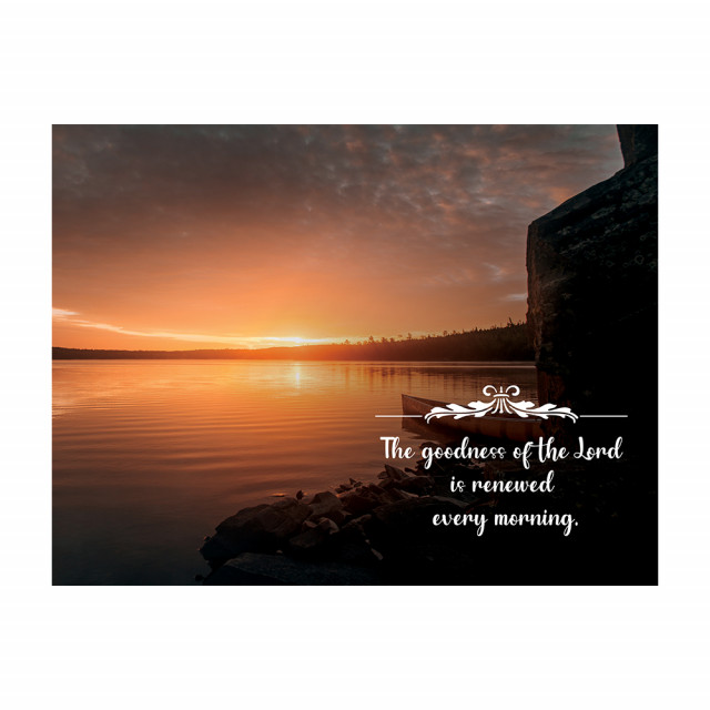 Tablou Inspirational - The goodness of The Lord