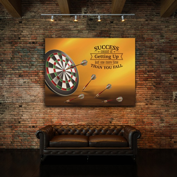 Tablou Motivational - Success (Target)