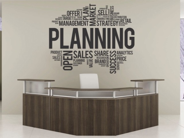 Sticker De Perete Planning