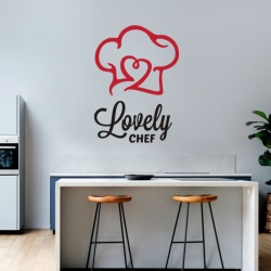 Sticker Bucatarie - Lovely chef