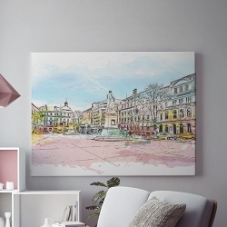 Tablou Canvas Main Square