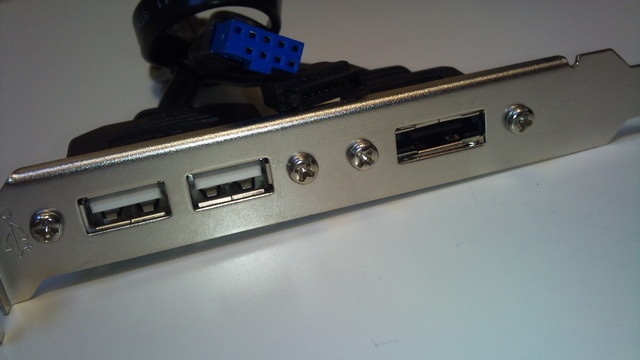 ASUS Dual USB + eSATA Port Bracket (USB + eSATA portovi na zadnjoj ...