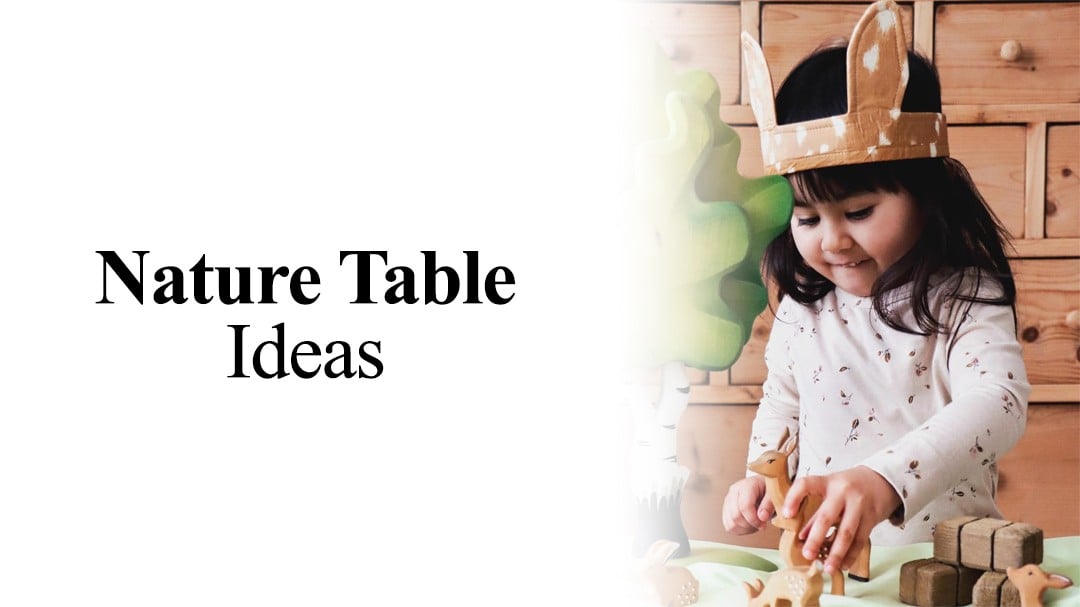 Beautiful Nature Table Ideas: Spring Homeschool