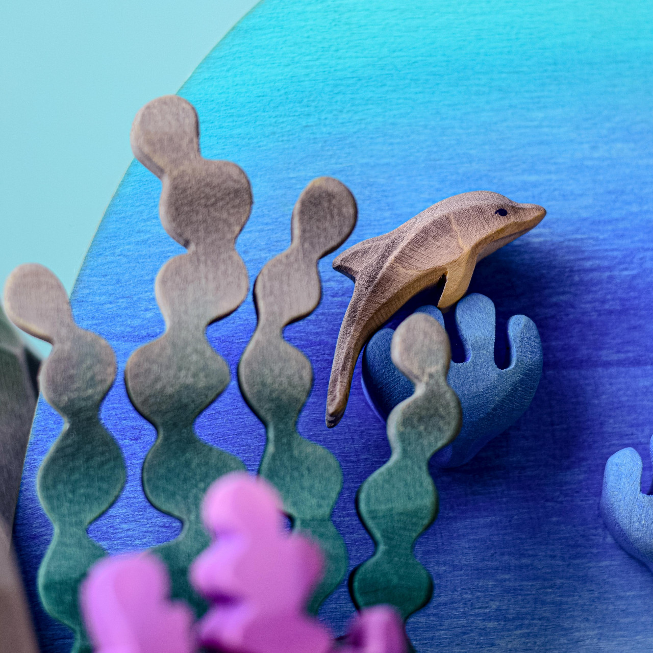 Seaweed Giant Kelp: Handcrafted Eco-Friendly Wooden Toy | Bumbu Toys