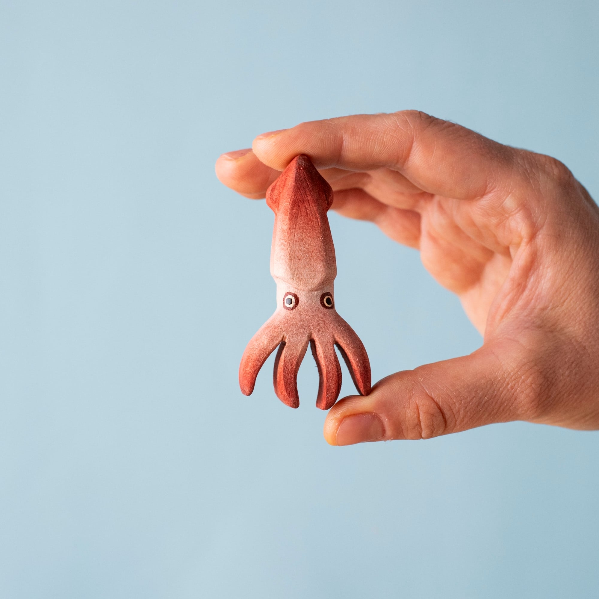 Handmade Squid Toy - Montessori & Waldorf Play | Bumbu Toys