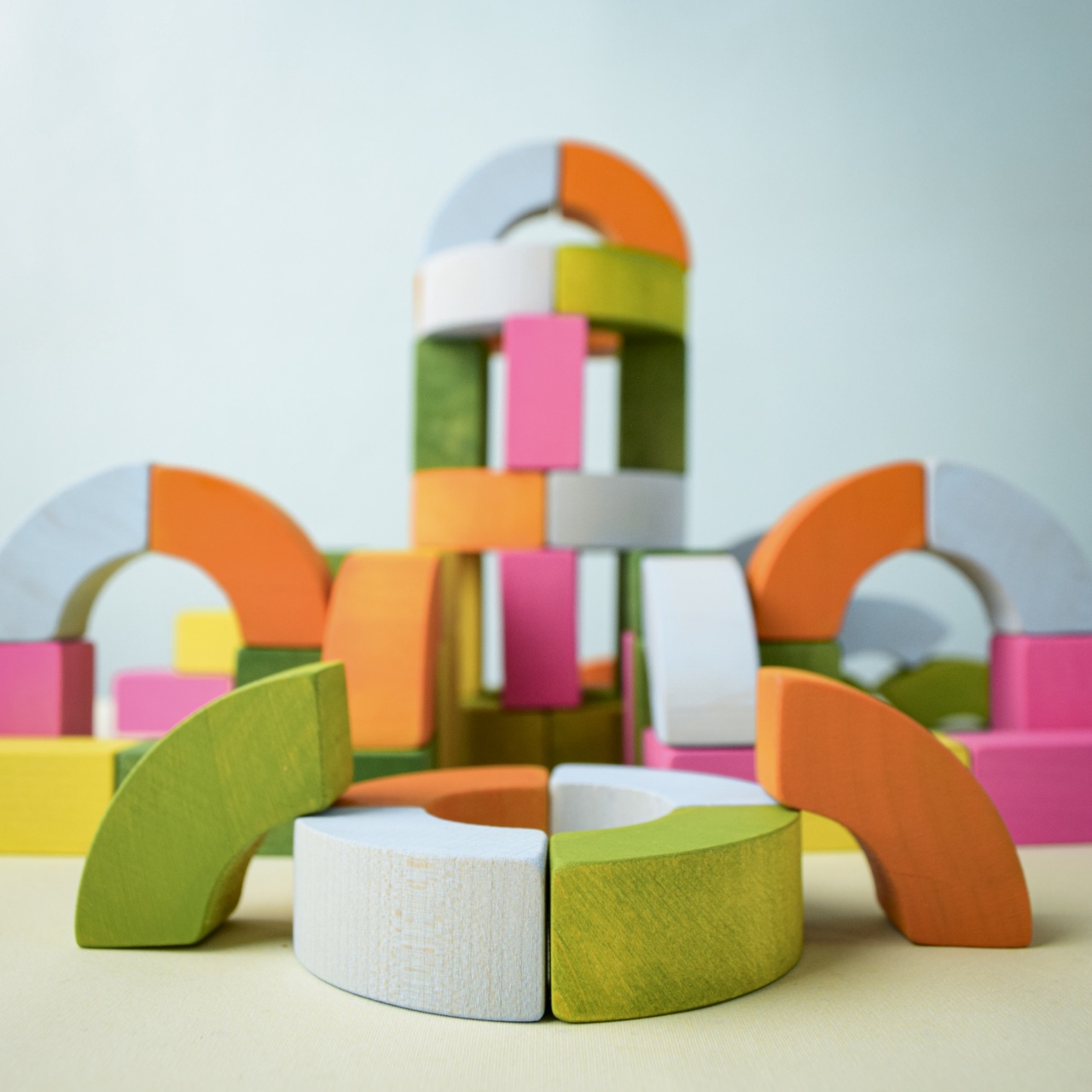 Alphabet Blocks SET | Wooden | Learning Toys | Bumbu Toys