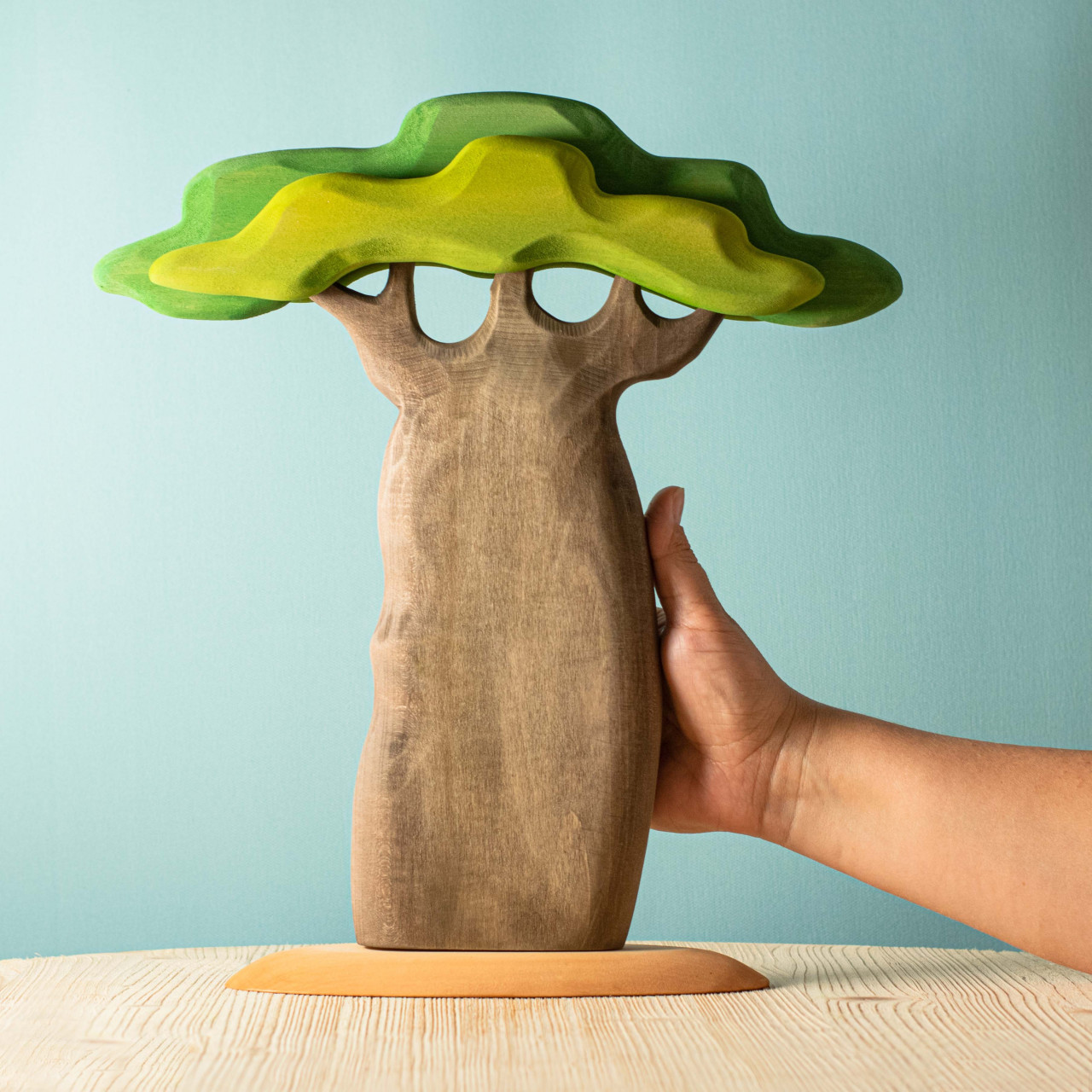 Baobab Trees Wooden SET | BumbuToys' African Savannah Collection