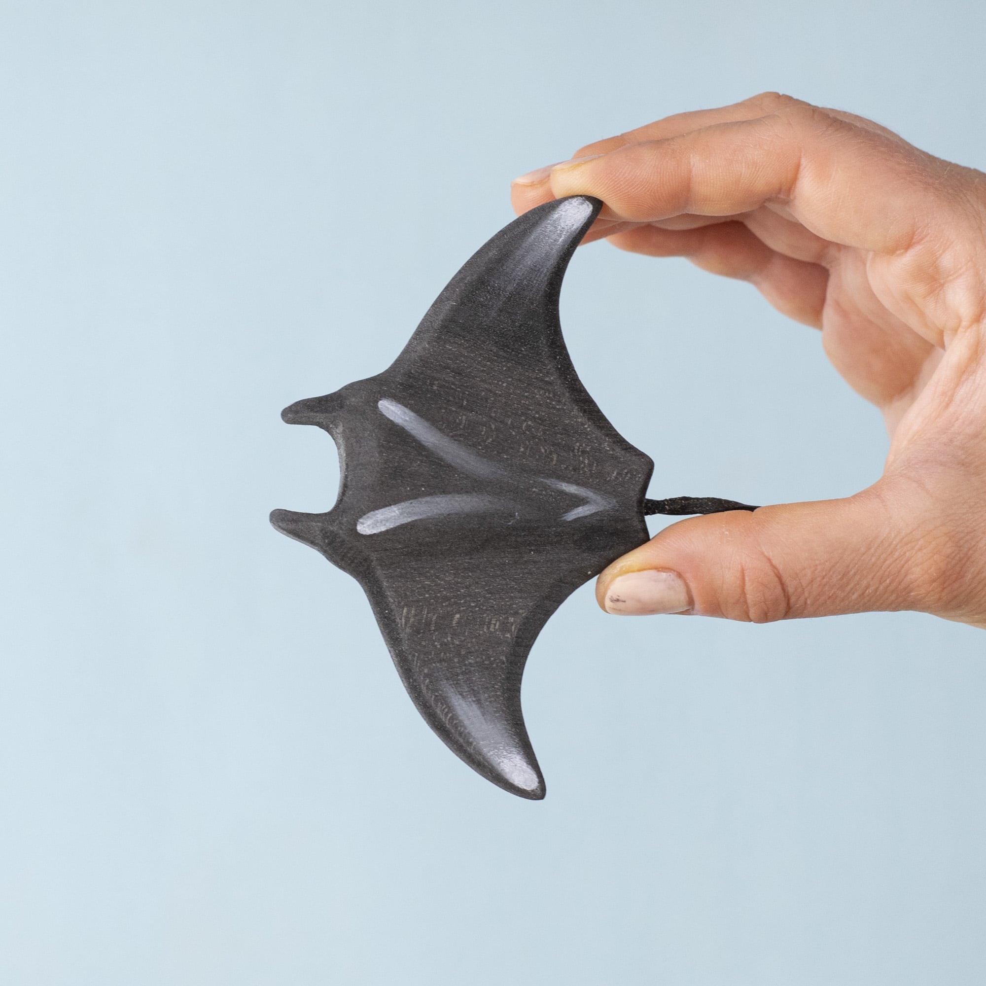 Reef Manta Ray – Wooden Ocean Toy for Montessori Play | Bumbu Toys