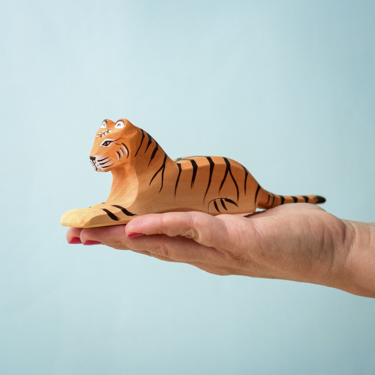 BumbuToys Tigers Set - Handcrafted & Eco-Friendly Wooden Toys