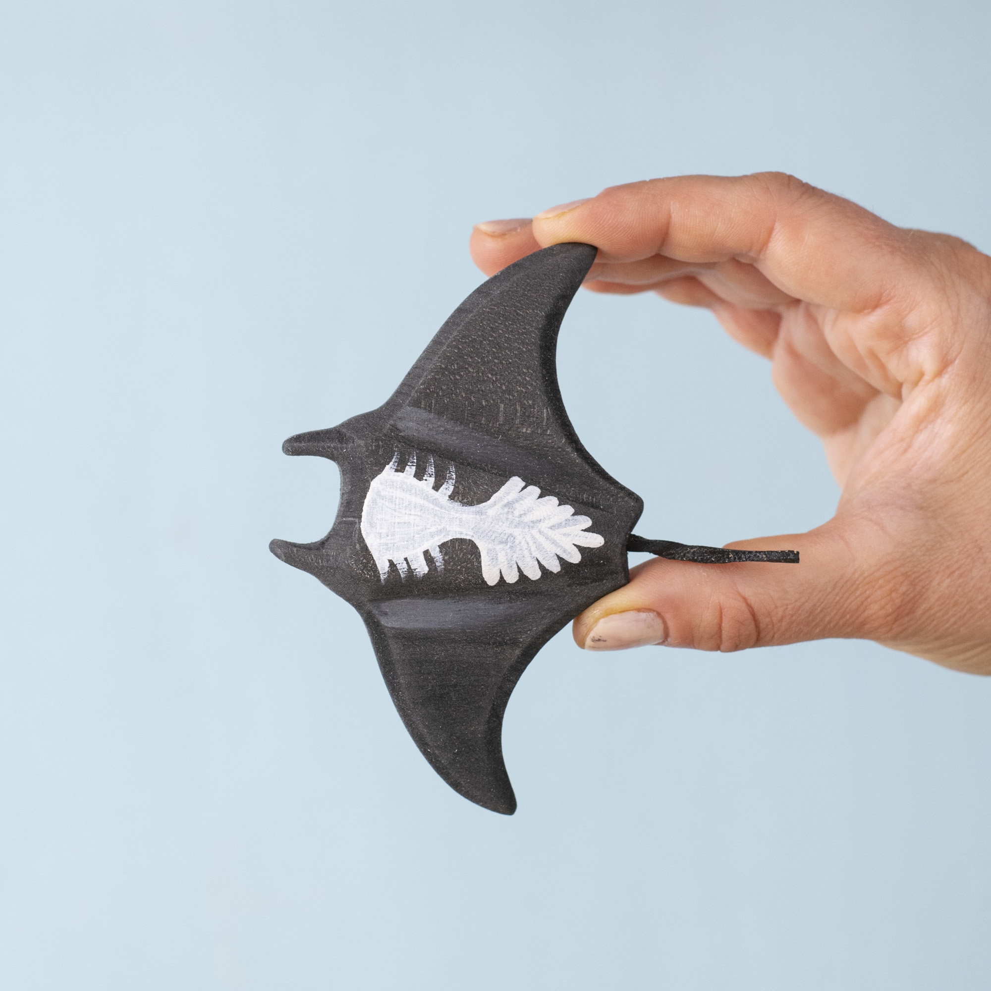 Reef Manta Ray – Wooden Ocean Toy for Montessori Play | Bumbu Toys