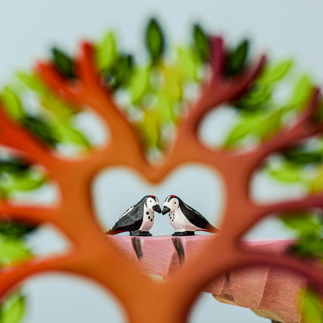Handcrafted Heart Tree | Unique Wooden Love Gift | BumbuToys