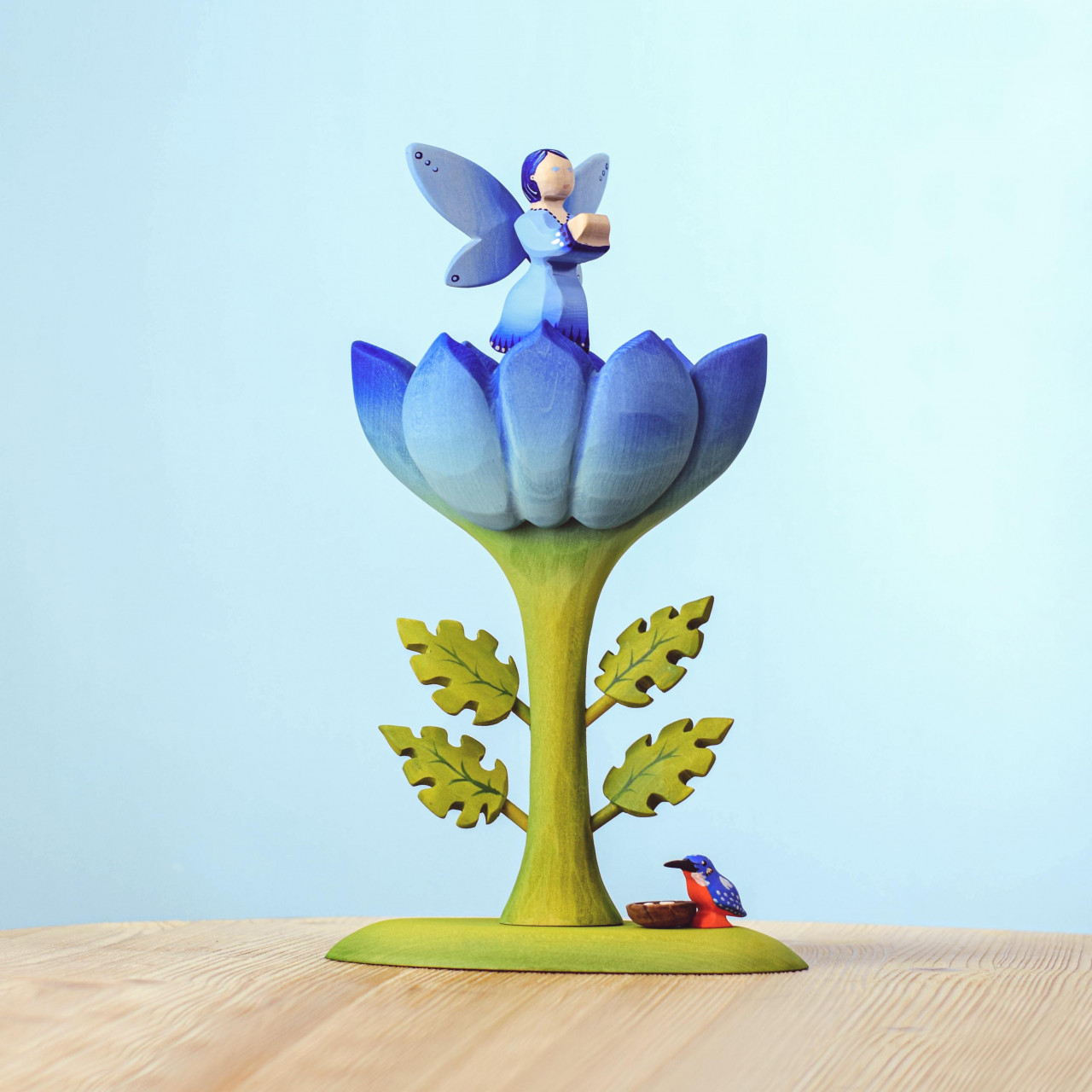 Water Fairy Wooden Figure | Bumbutoys | Serene Imaginative Play