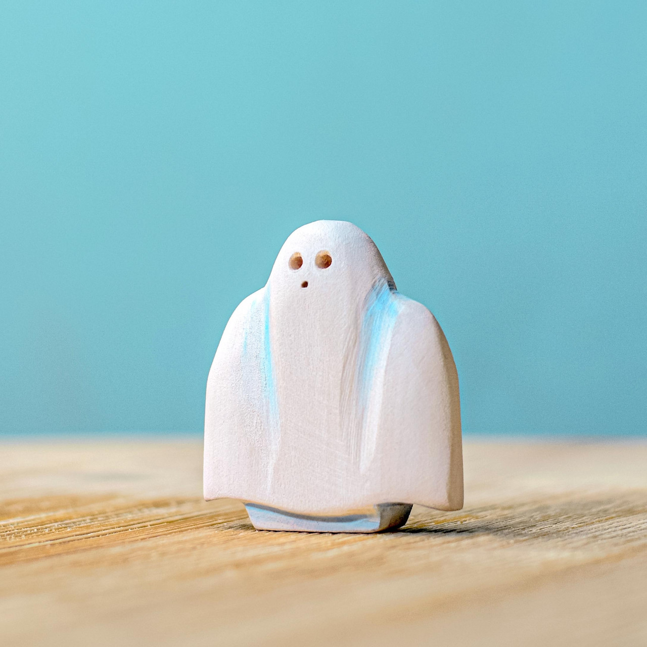 Ghost Wooden Toy | Handcrafted, Eco-Friendly Imaginative Play by Bumbu Toys