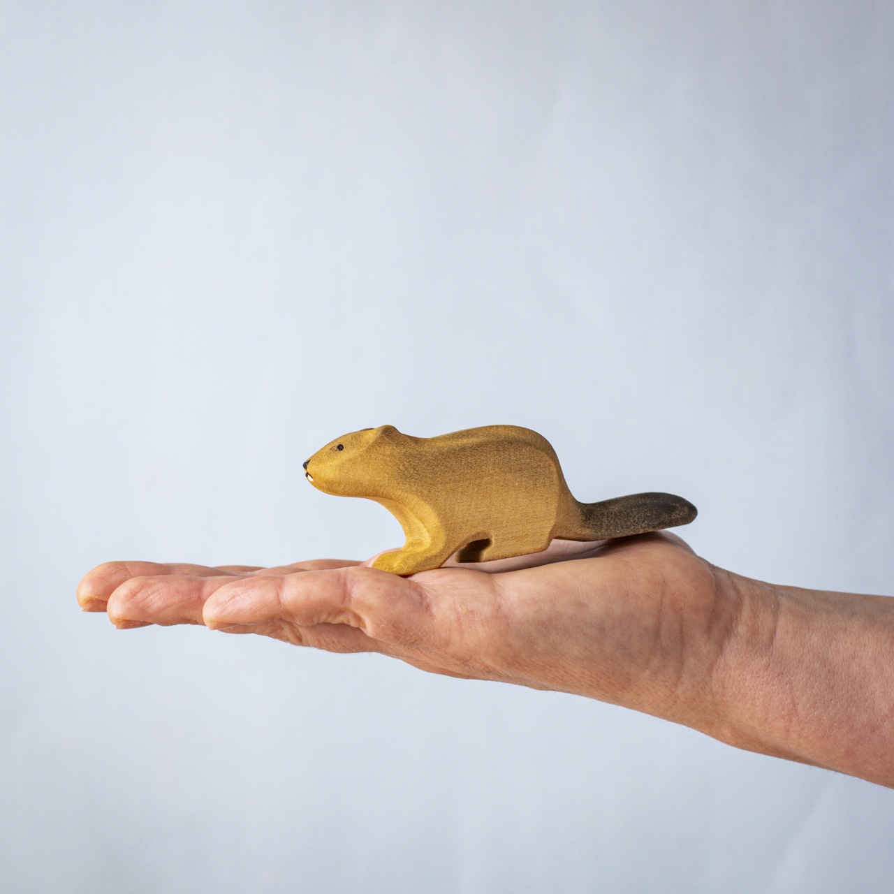 Handmade Wooden Beaver Family Set – Montessori-Inspired & Eco-Friendly ...
