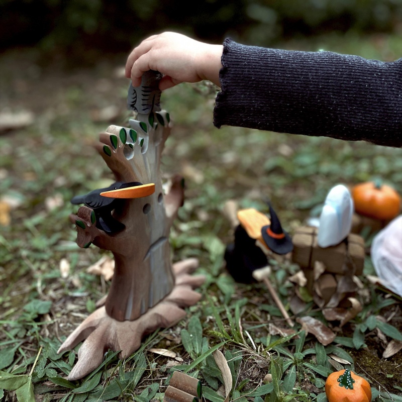 Wooden Cat Toy | Handcrafted for Imaginative Play and Pet Love