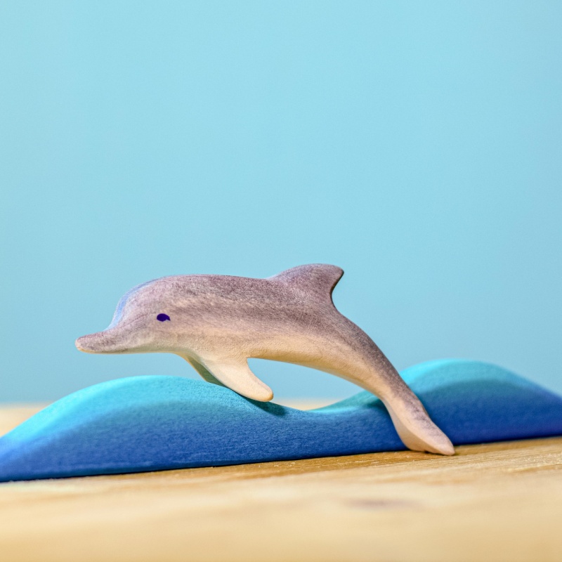 Handcrafted Dolphin Wooden Toy | Eco-Friendly | BumbuToys