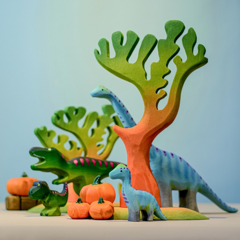 Dino Tree | Prehistoric Wooden Toy | BumbuToys