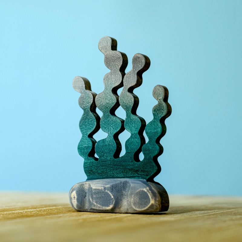 Deep of the Ocean Set | Handmade Wooden Marine Life Toys | BumbuToys