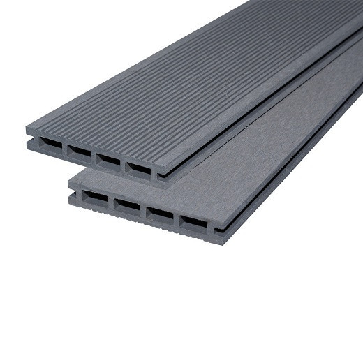 Deck WPC light Grau 120x20mm fein/glatt