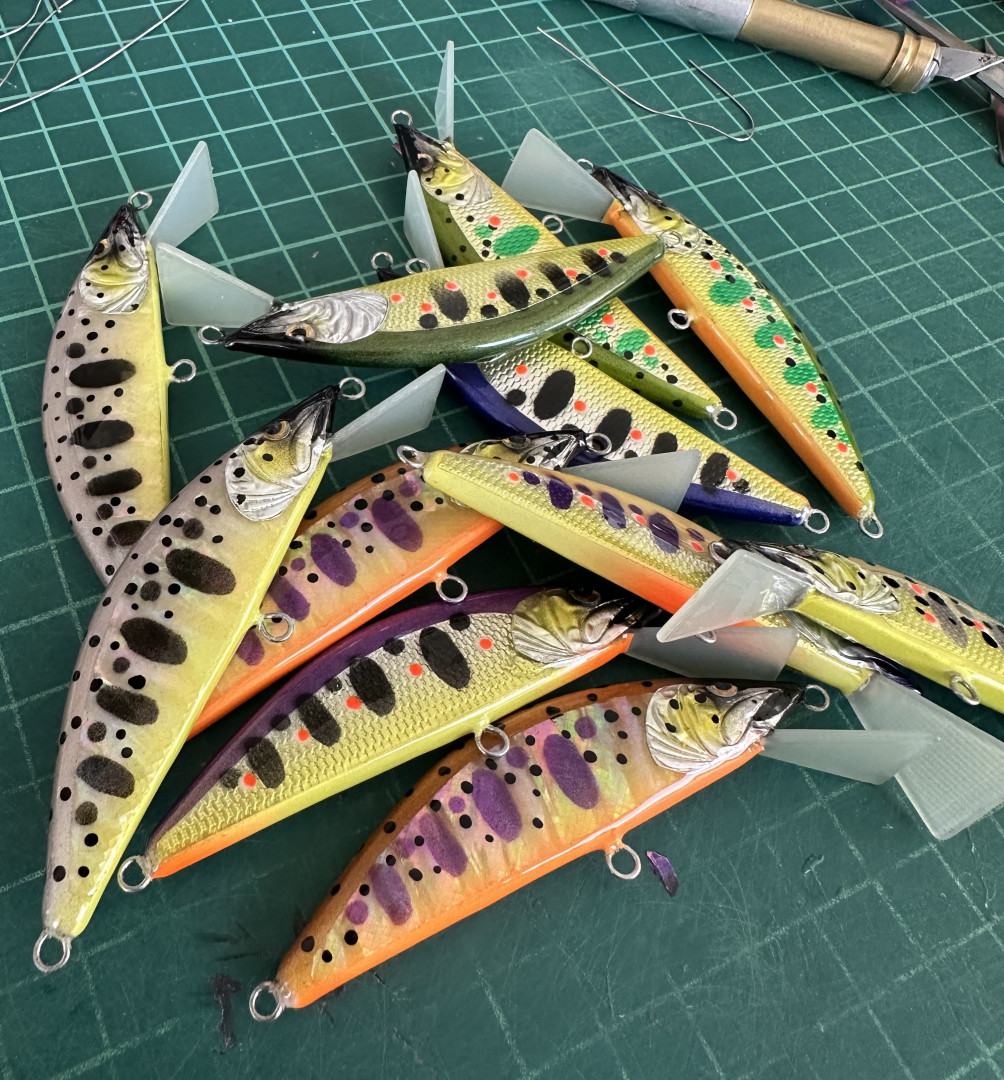 Voblere handmade de lac - Bamselures.com