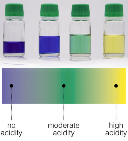 Fiola tester ulei - errecom acid test