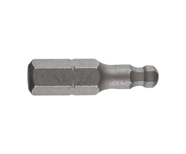 Bit STANDARD 1/4" DIN/ISO 1173 Forma C 6,3 - profil hexagon cu bila, DIM HX 3, L 25