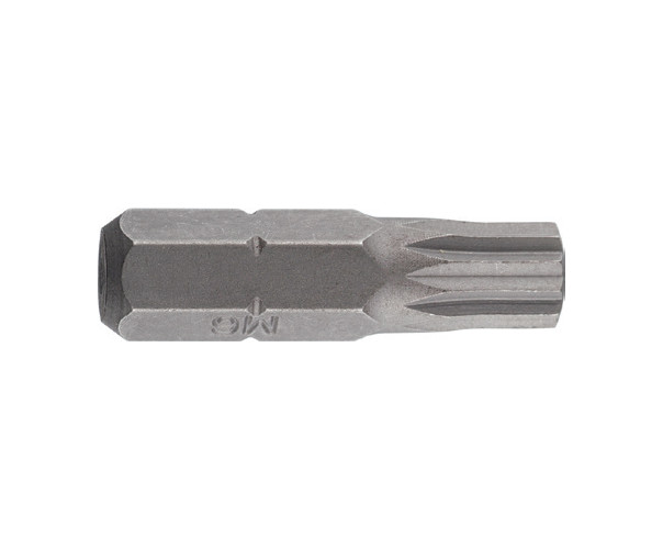 Bit STANDARD 1/4" DIN/ISO 1173 Forma C 6,3 profil XZN spline, DIM XZN M 10, L 25