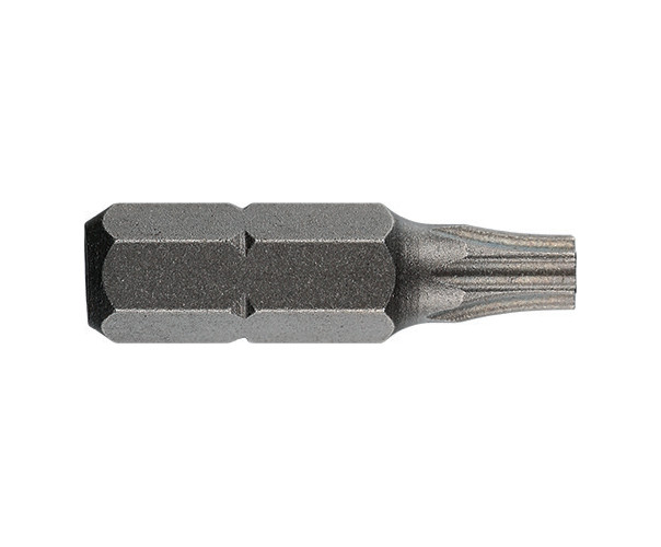 Bit STANDARD 1/4" DIN/ISO 1173 Forma C 6,3 profil TORX® cu gaura, L 25, TX BO 09