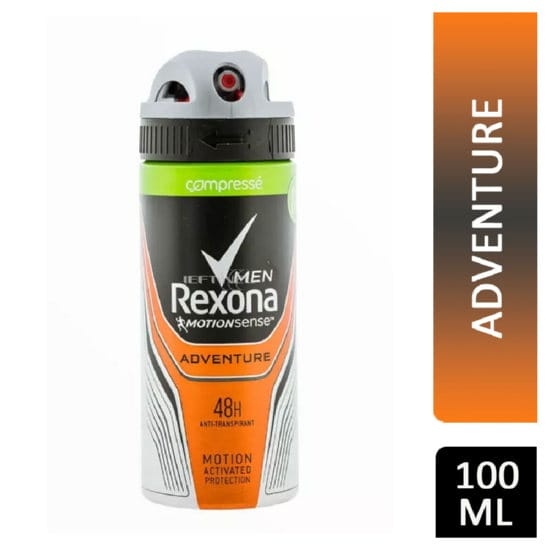 Deodorant anti-transpirant Rexona Men Adventure Compressed spray 100 ml