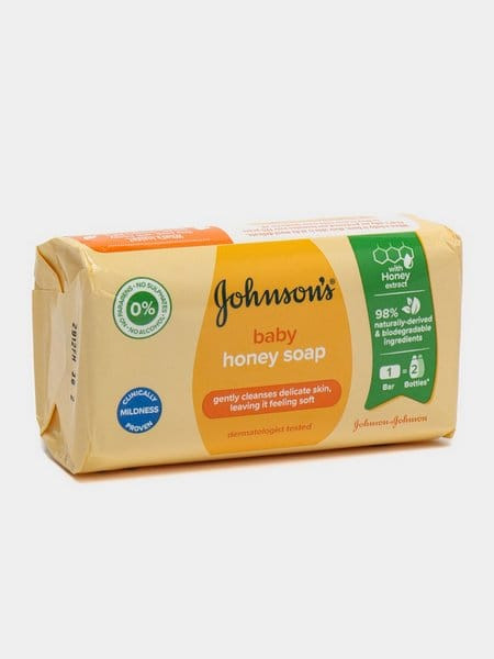 Sapun solid cu miere pentru bebelusi Johnson's® Baby Honey Soap 90 g