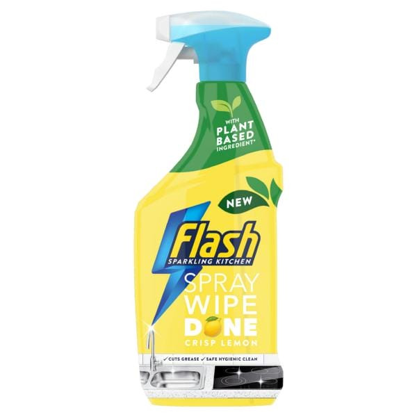 Solutie de curatare fara clatire Flash (Mr Proper) Kitchen Spray Wipe ...