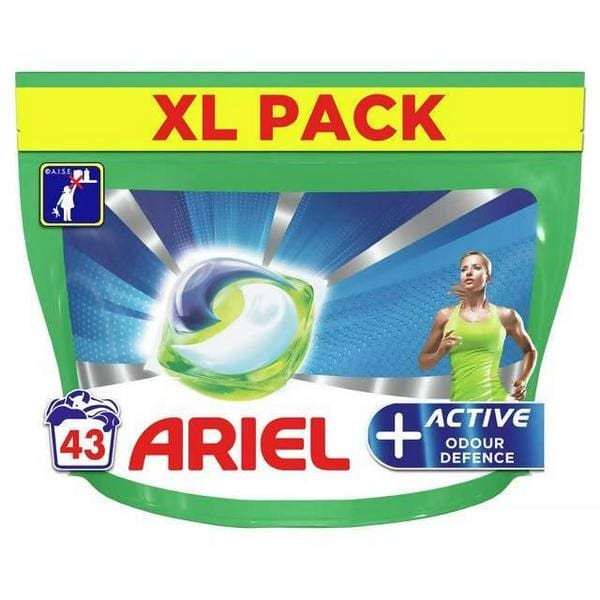 Detergent capsule Ariel All in1 Pods + Active 43 spalari 1079.3 g