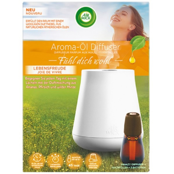 Aparat electric cu rezerva Air Wick Essential Mist Joy Of Life fructat ...