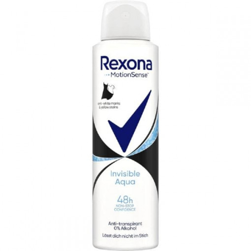 Deodorant anti-perspirant spray Rexona MotionSense Invisible Aqua 150 ml