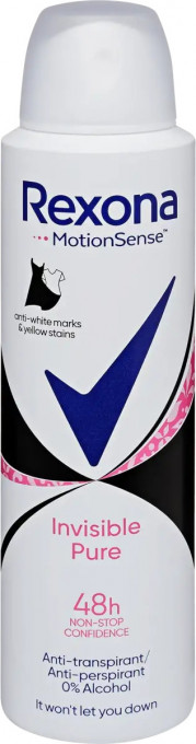 Deodorant anti-perspirant spray Rexona MotionSense Invisible Pure 150 ml