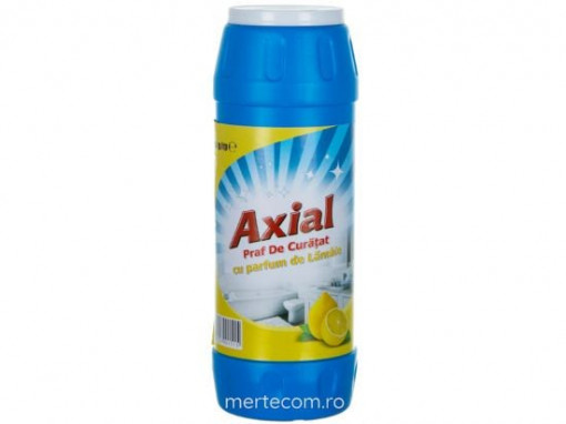 Praf de curatat cu parfum de lamaie Axial 500 g