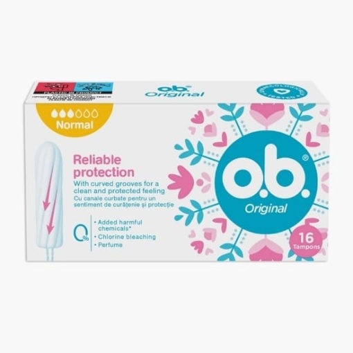 Absorbante interne O.B. Normal Reliable Protection 16 buc