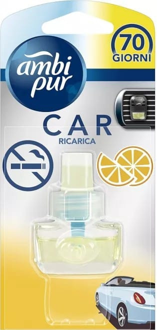Rezerva odorizant auto Ambi Pur Car Anti-Tobacco Agrumi Citricos 7 ml