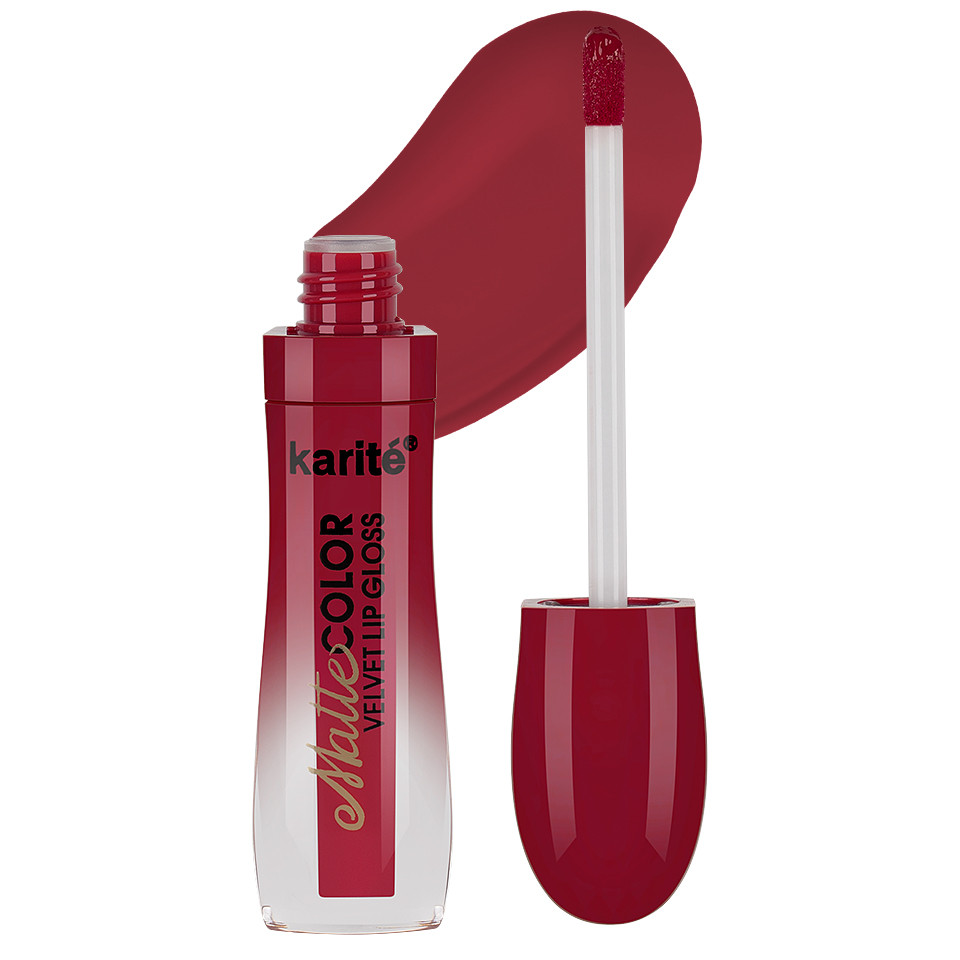 Ruj lichid mat Karite Matte Color Velvet Lip Gloss #17