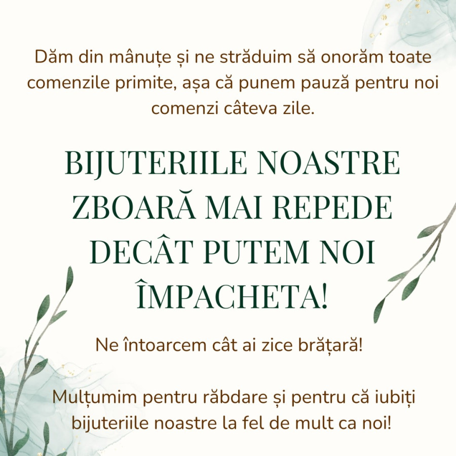 Brățară model soricel desene animate din aur 14K