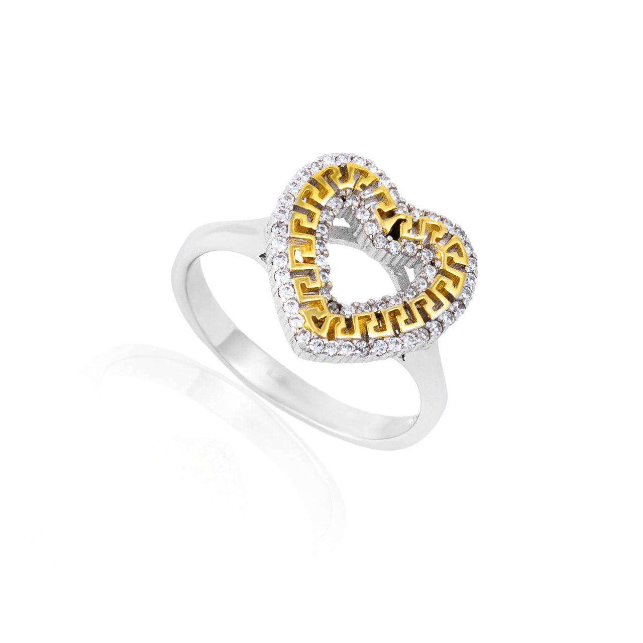 Inel din argint 925 1.59g - Inimioara