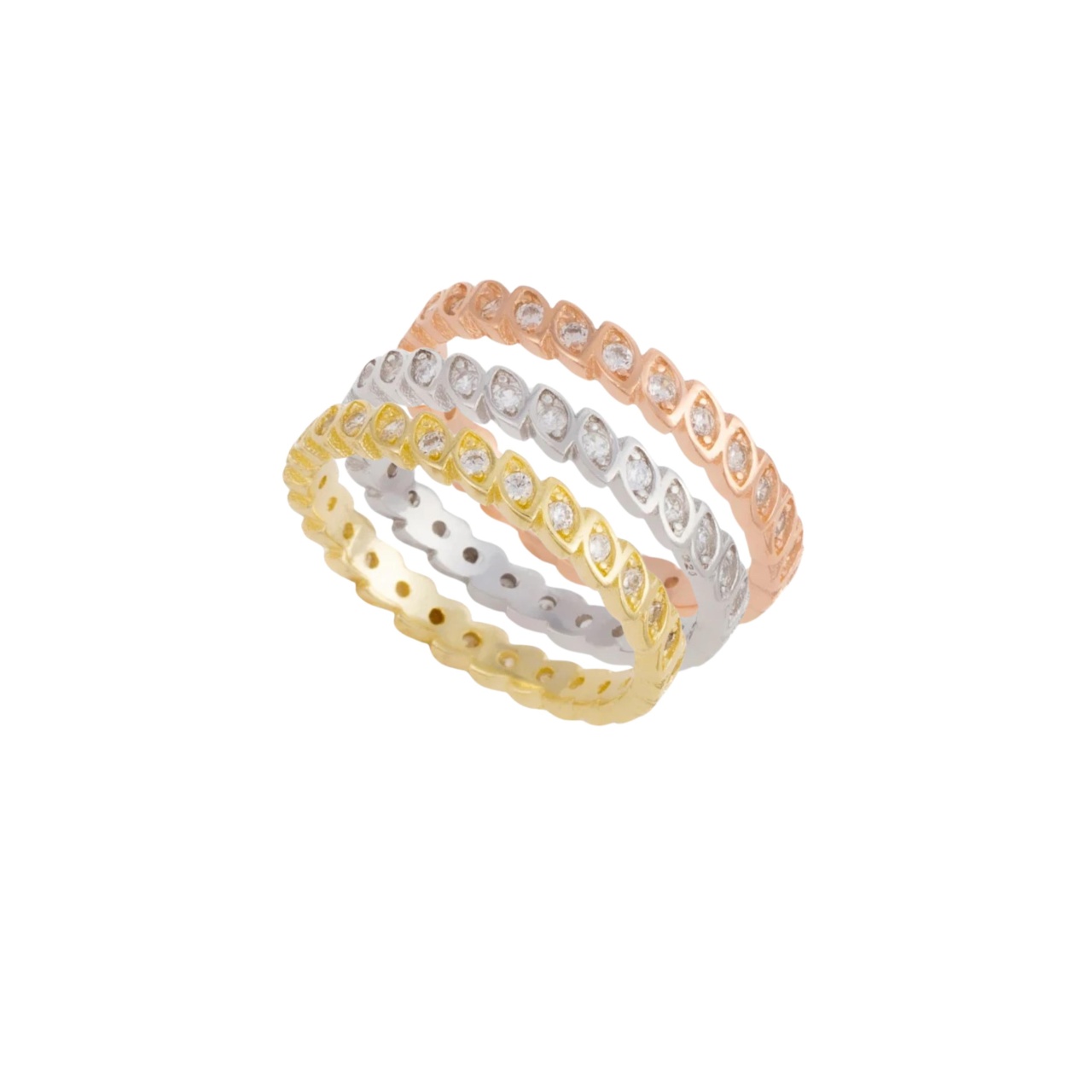 Inel tip tennis din Argint 925 1.62g