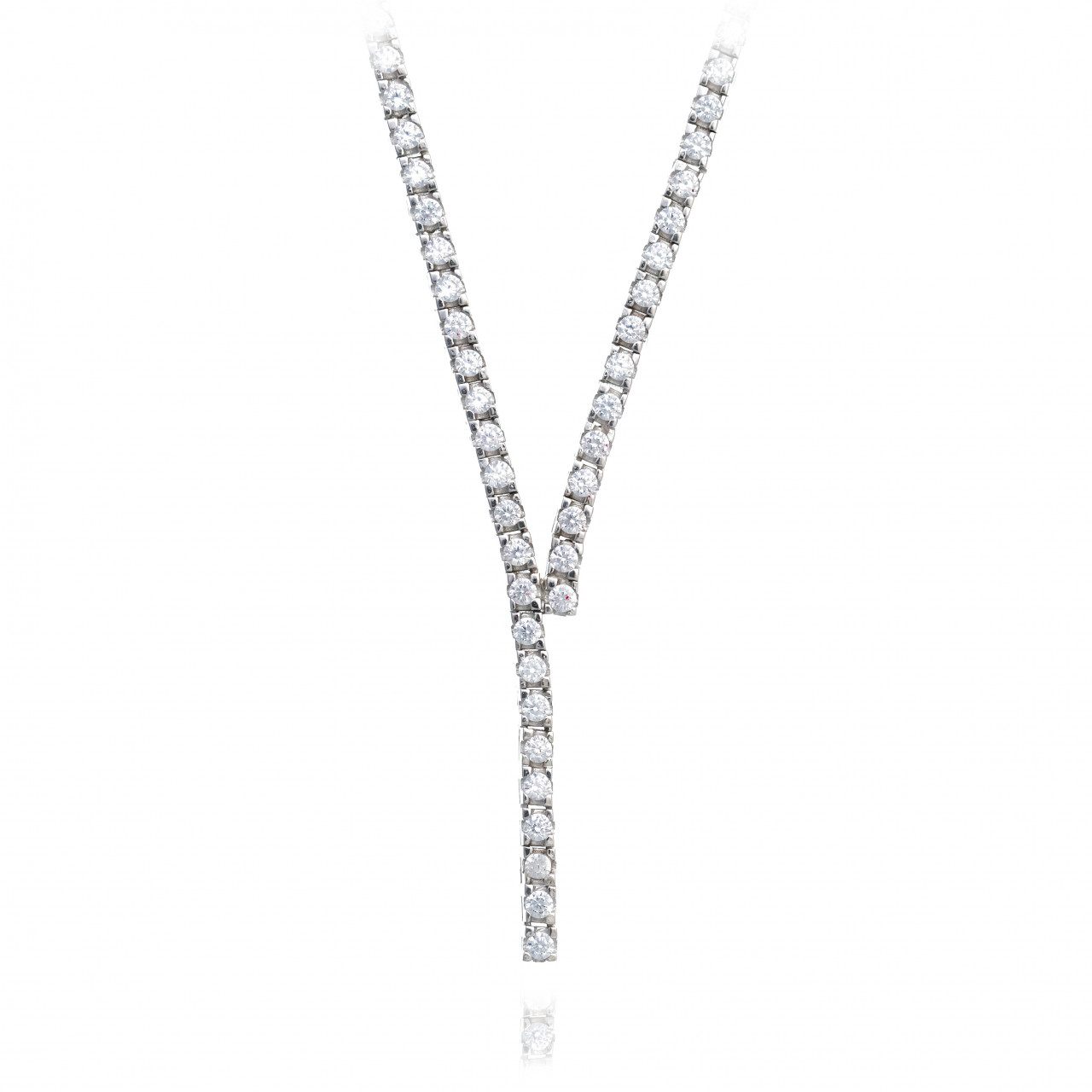 Colier Tennis Cupidon din argint 925