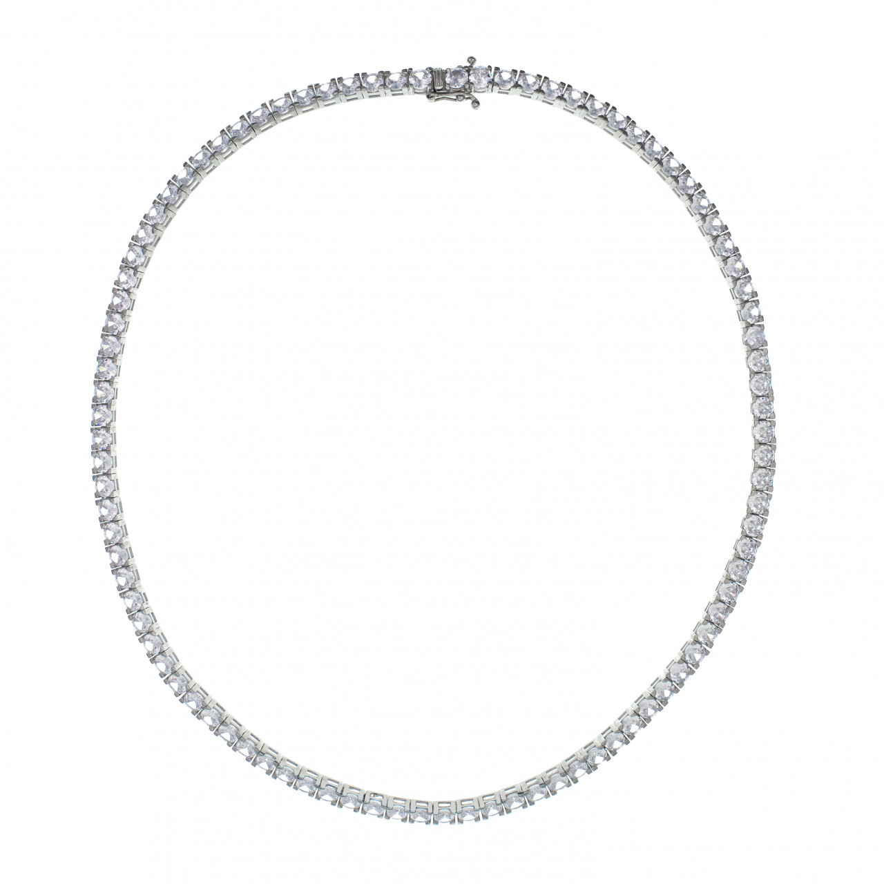 Colier Tennis din argint 925 Deep Ocean