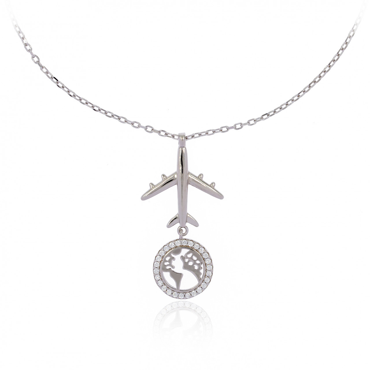 Colier din argint 925 Around The World 3.74g