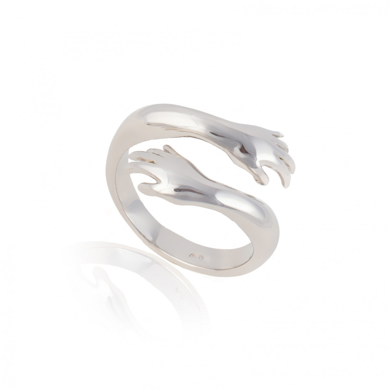 Inel dublu din argint 925 4.55g