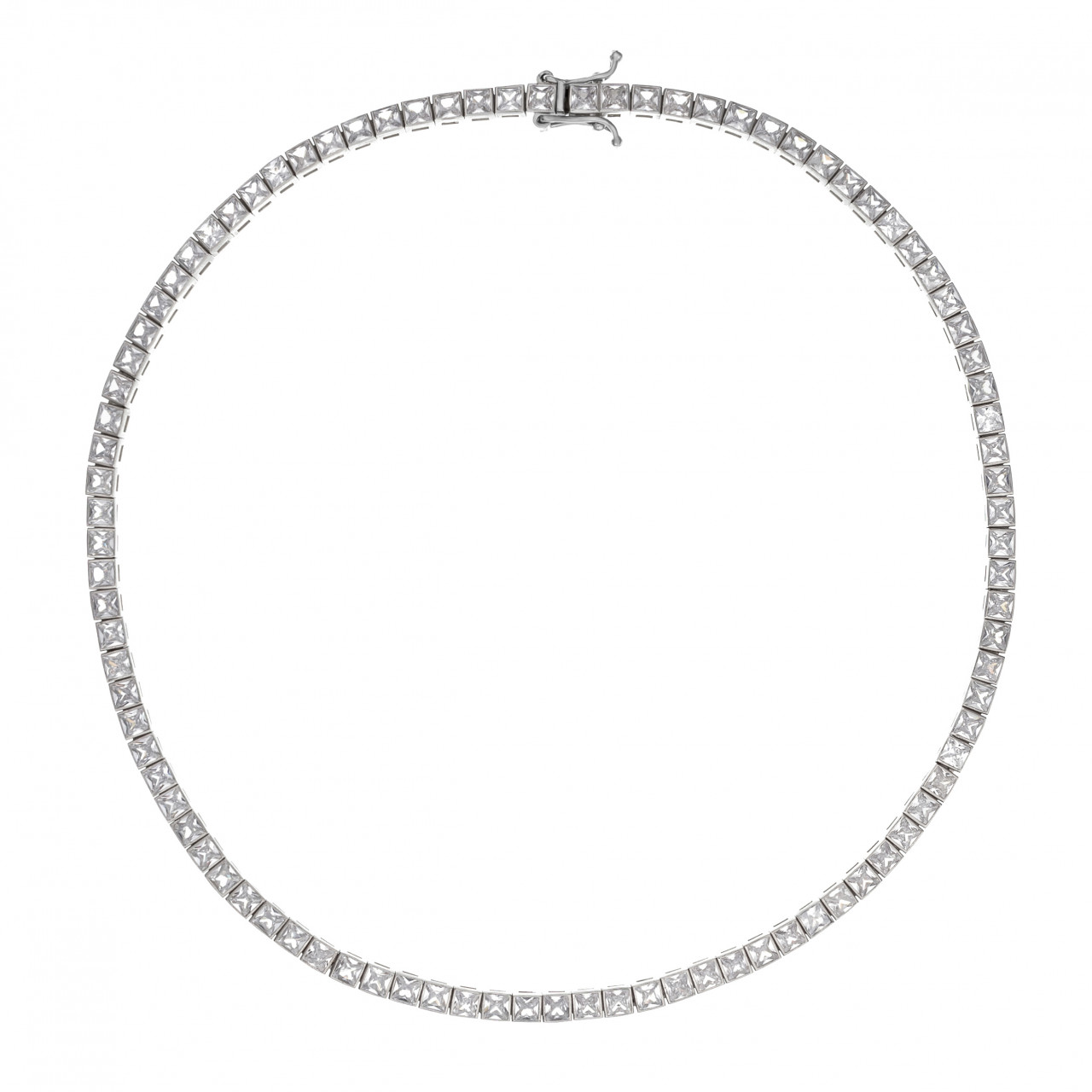 Colier Angel Cubic Collection din argint 925 cu cristale