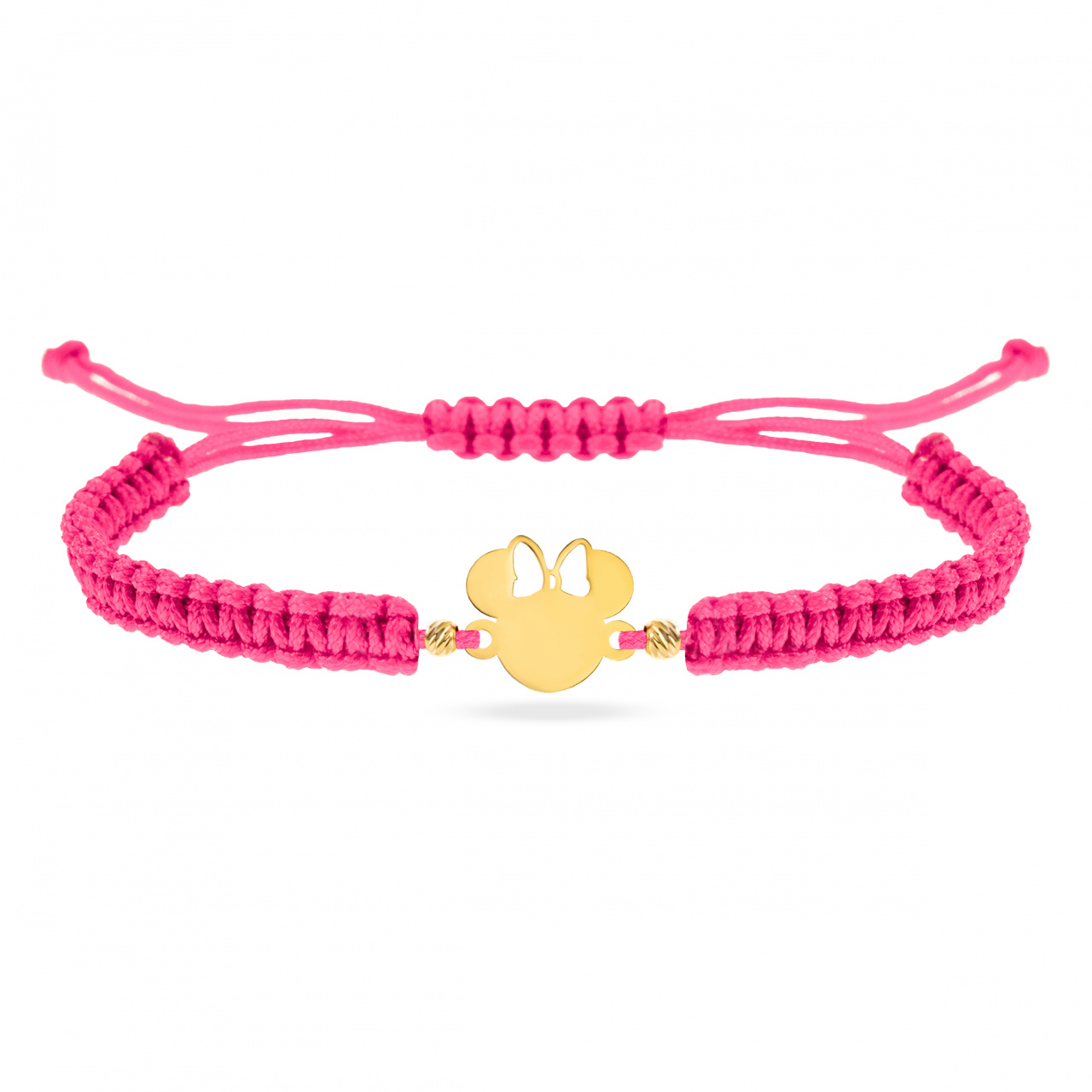 Brățară model soricel desene animate din aur 14K